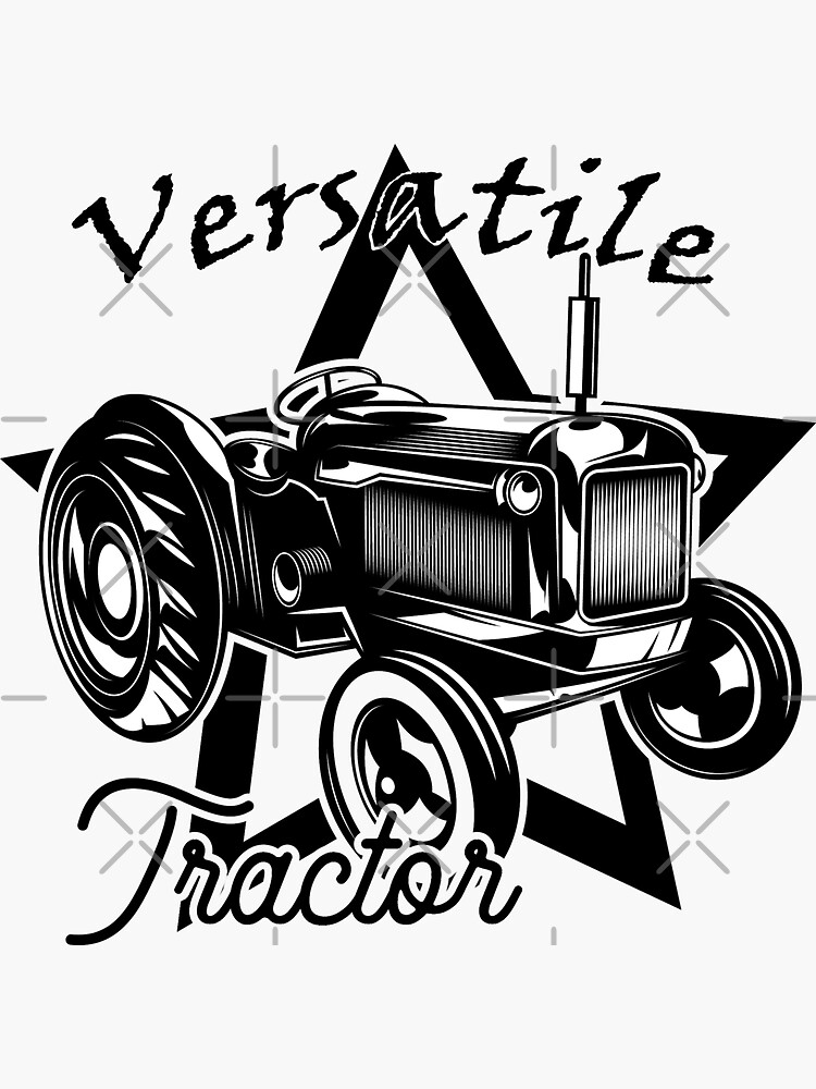 "versatile tractor" Sticker by El-Baz | Redbubble