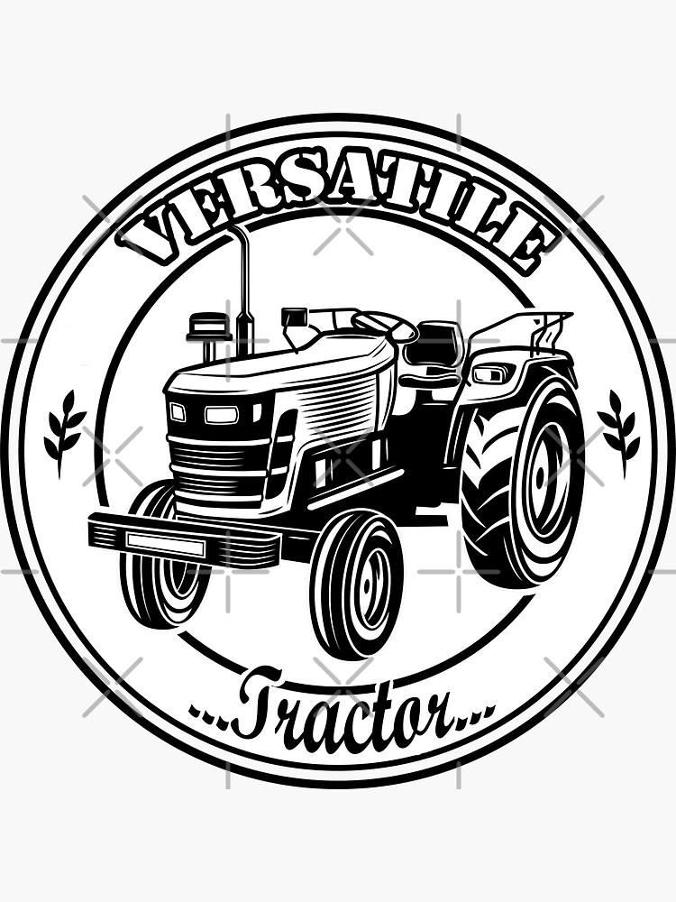 "versatile tractor" Sticker for Sale by El-Baz | Redbubble