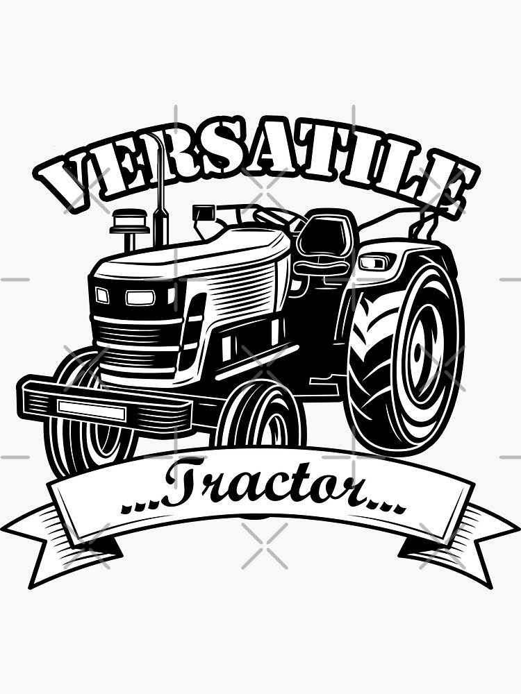 "versatile tractor" Sticker for Sale by El-Baz | Redbubble