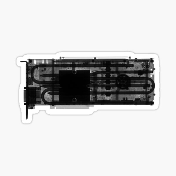 "EVGA 1080 SC" Sticker by s00bar00 | Redbubble