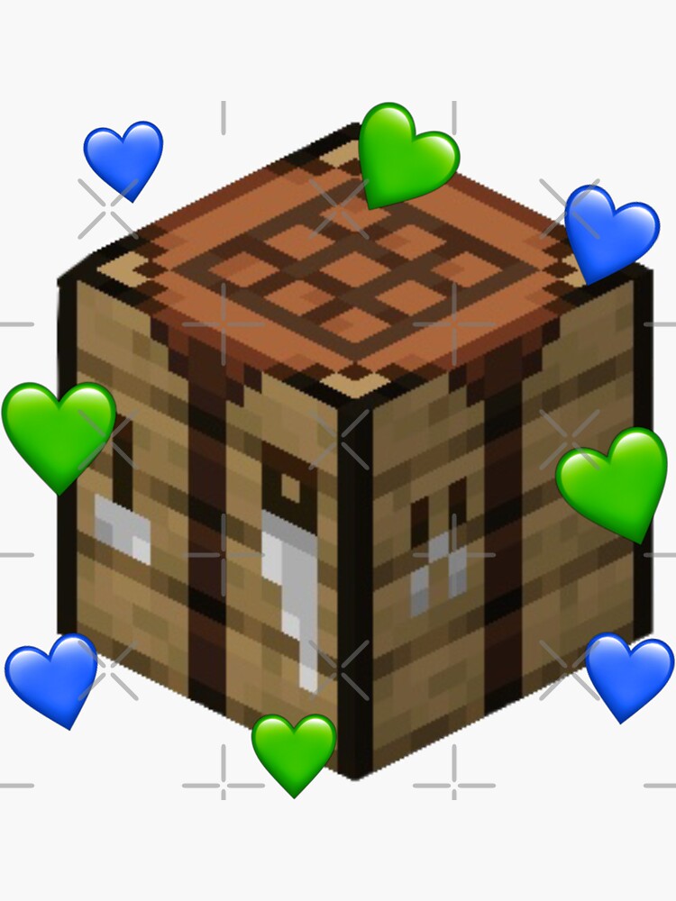 "Dream DNF crafting table" Sticker by s1ckasfrickk | Redbubble