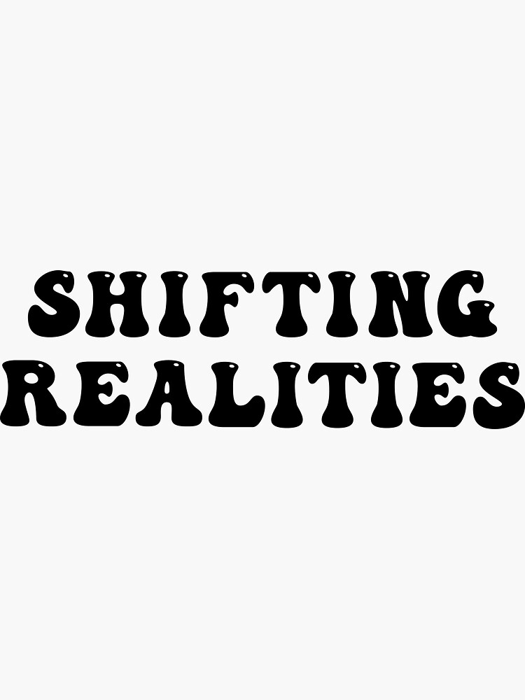 "Reality shifting aesthetic" Sticker for Sale by Pictandra | Redbubble
