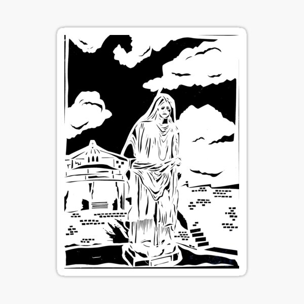 "Ancient Roman Statue" Sticker by laurenkester | Redbubble