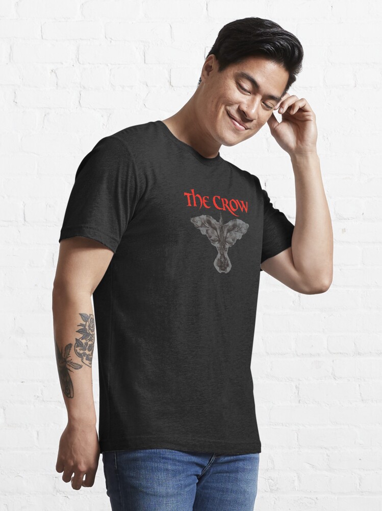 "The Crow " T-shirt for Sale by CaptainBumBum | Redbubble | the crow t ...