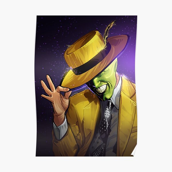 "The Mask" Poster for Sale by n-abakumov | Redbubble
