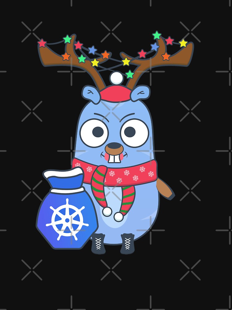 "Golang gopher and kubernetes" Pullover Hoodie for Sale by karinkasvit ...