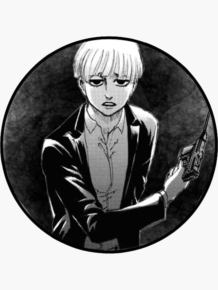 "Yelena Attack on Titan Manga Panel Design " Sticker for Sale by La-y ...