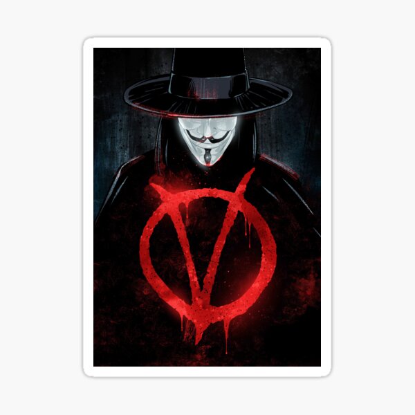 V For Vendetta Stickers | Redbubble
