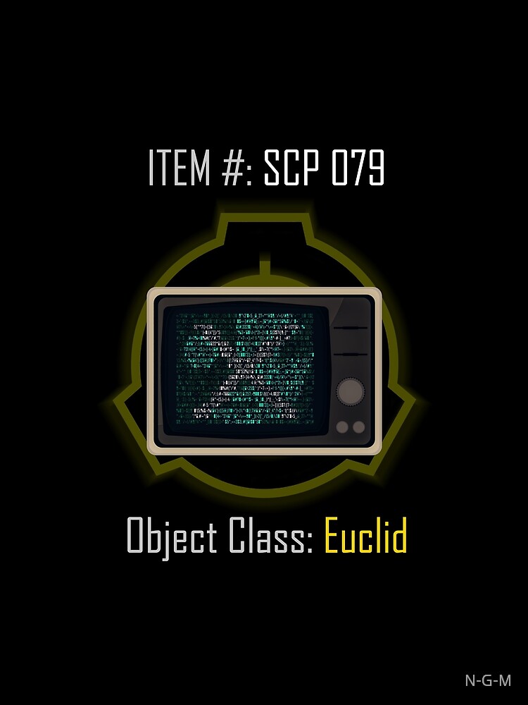 "SCP-079" T-shirt for Sale by N-G-M | Redbubble | scp graphic t-shirts ...