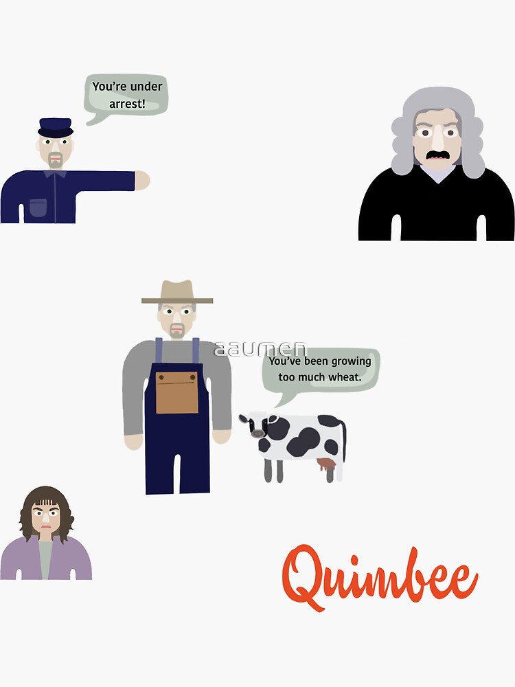 "Quimbee People" Sticker for Sale by aaumen | Redbubble