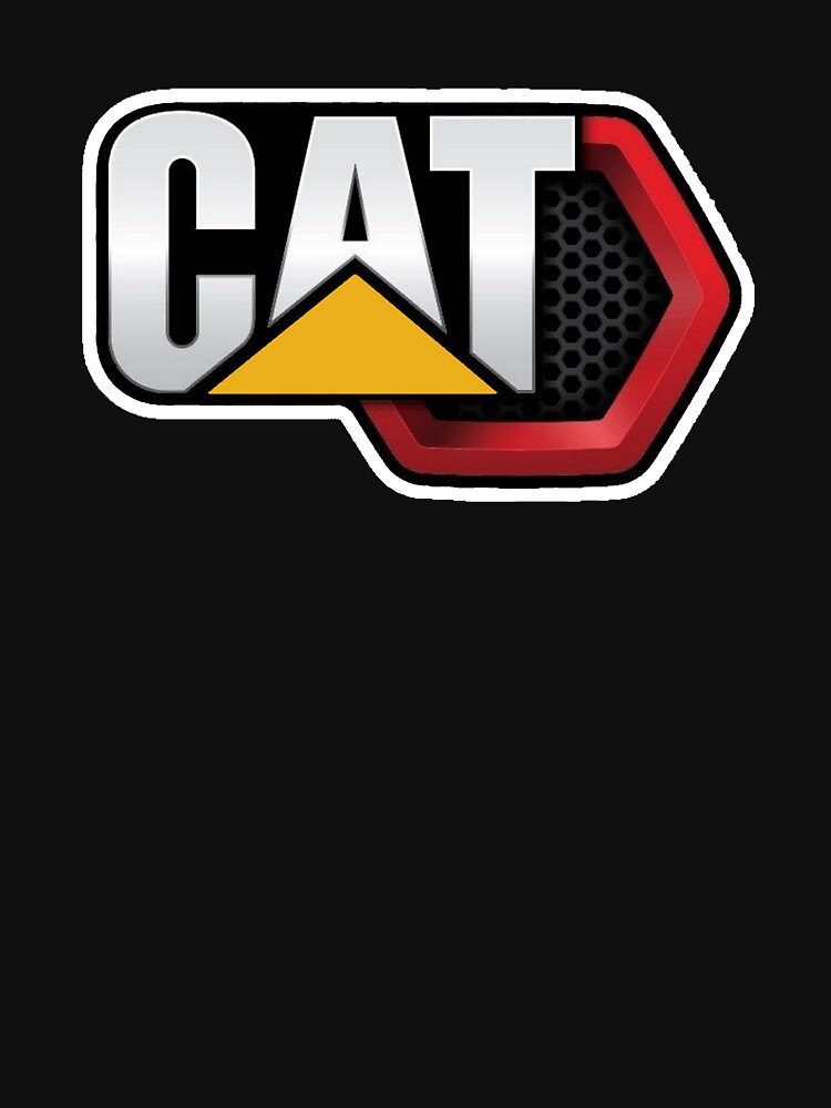"TRACTOR-CATERPILLAR NEW LOGO" T-shirt by IonaRBrown | Redbubble