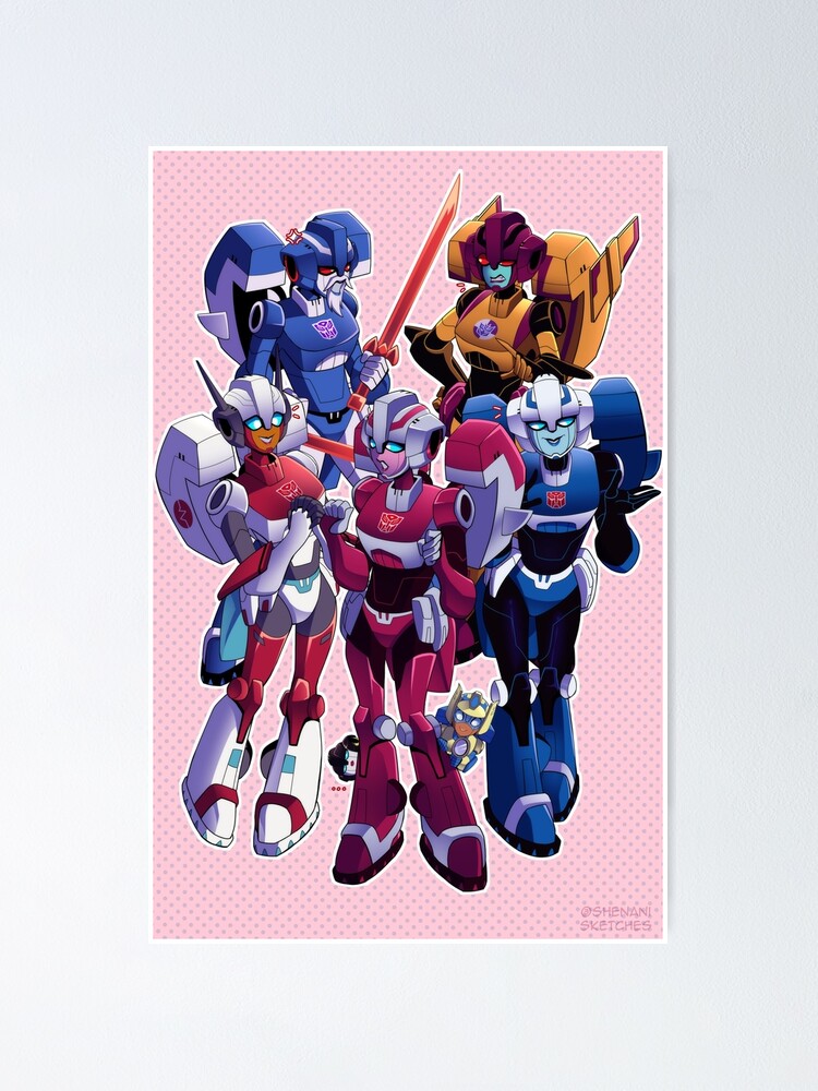"All the Arcee" Poster for Sale by Shenani | Redbubble