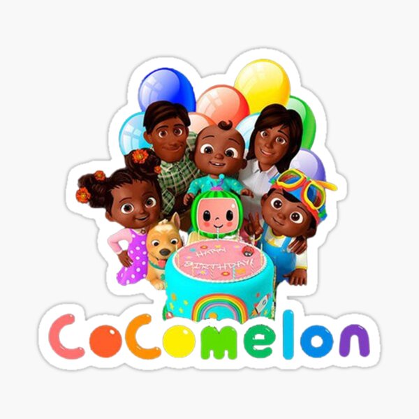Cocomelon Rhymes Forkids Stickers | Redbubble