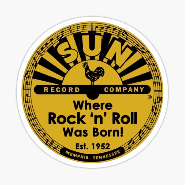 "BEST SELLING - Sun Records Logo" Sticker for Sale by TijerasBest ...