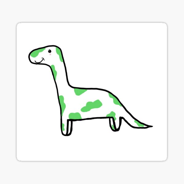 "Dino Cow " Sticker by Sommers567 | Redbubble
