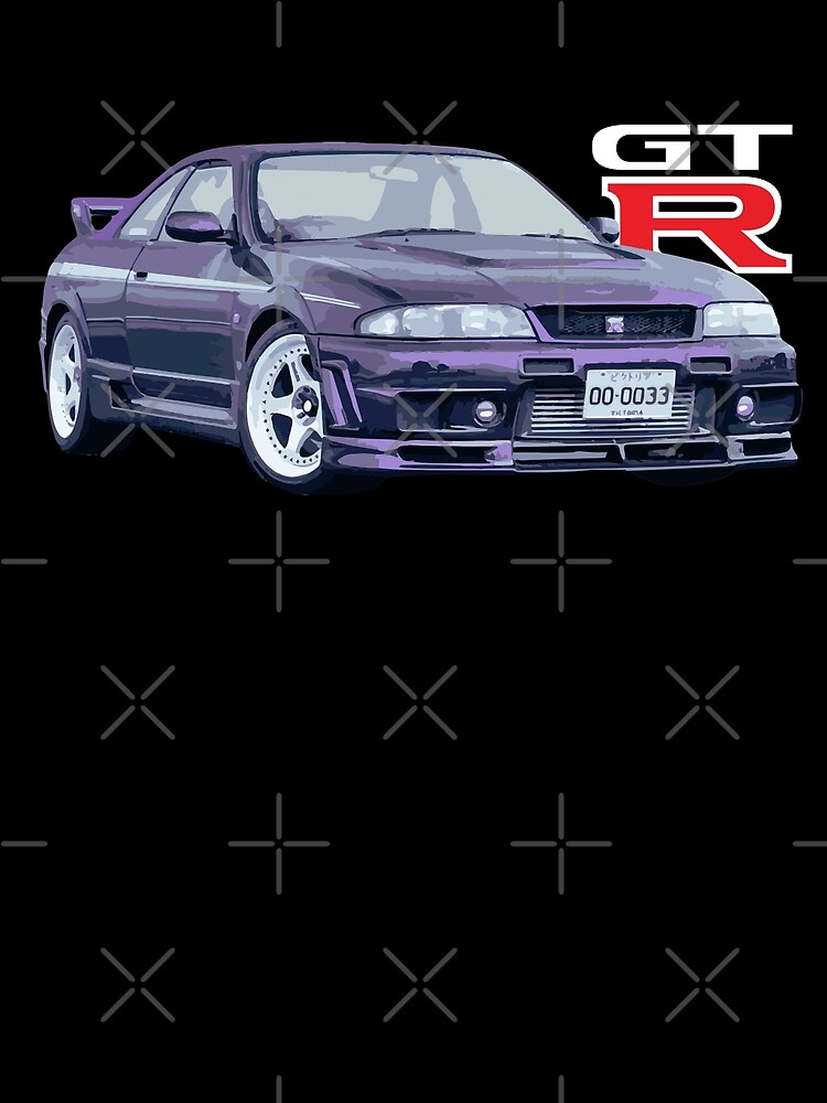 "GTR R33 Midnight Purple V-spec NISMO Skyline JDM " Poster for Sale by ...