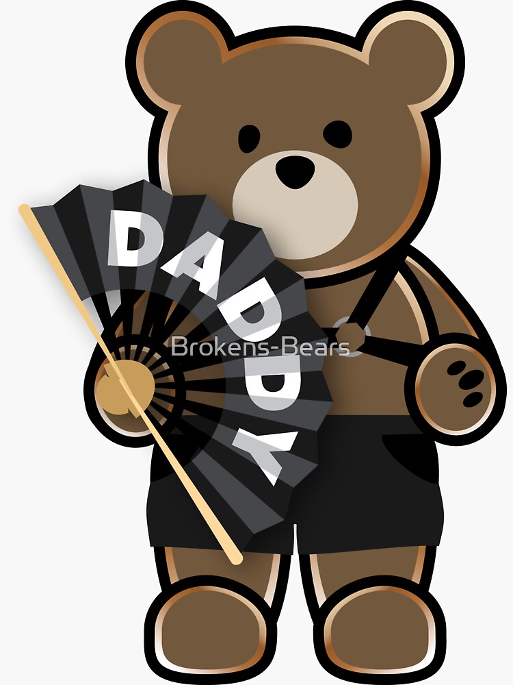 "Pride cub 2" Sticker for Sale by Brokens-Bears | Redbubble