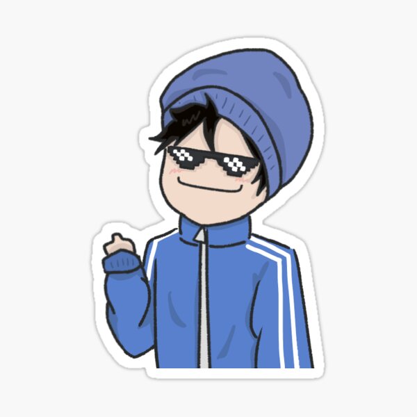 "Quackity sticker" Sticker for Sale by MorganIsSleepy | Redbubble