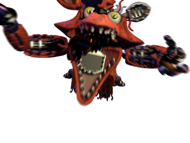 Foxy Jump Scare By Dankflamemaster Redbubble
