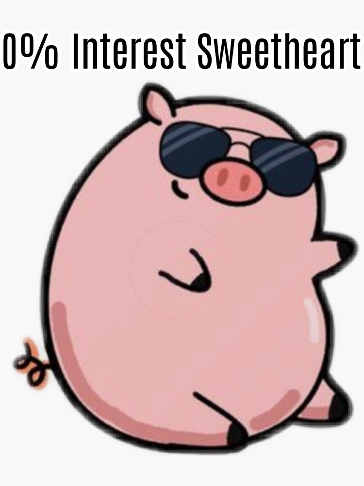 "Cool pig " Sticker for Sale by reetika23 | Redbubble