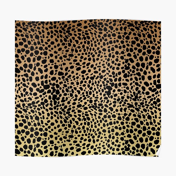 "Cheetah Print" Poster for Sale by sapiensart | Redbubble