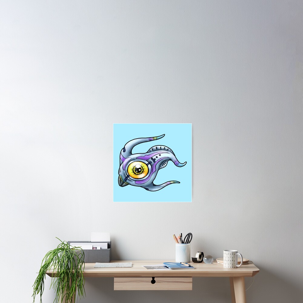 "[Subnautica: Below Zero] Arctic Peeper Fan Art" Poster by ...