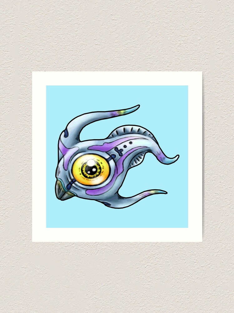"[Subnautica: Below Zero] Arctic Peeper Fan Art" Art Print for Sale by ...