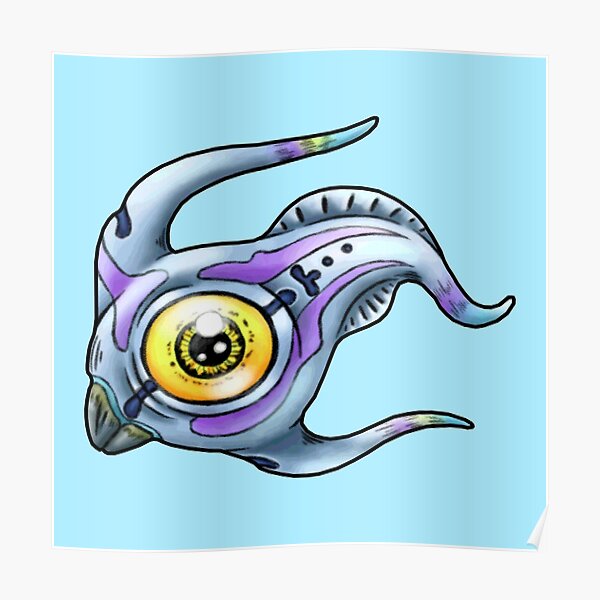 "[Subnautica: Below Zero] Arctic Peeper Fan Art" Poster by ...