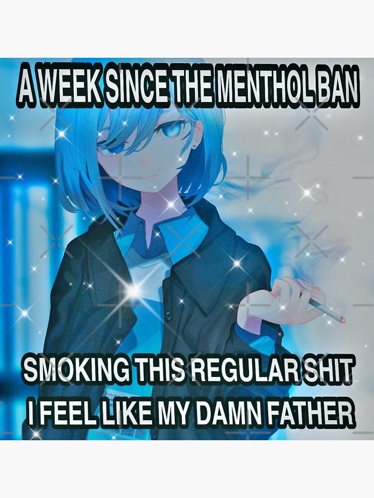 "menthol ban father meme" Art Print by doggoboye | Redbubble
