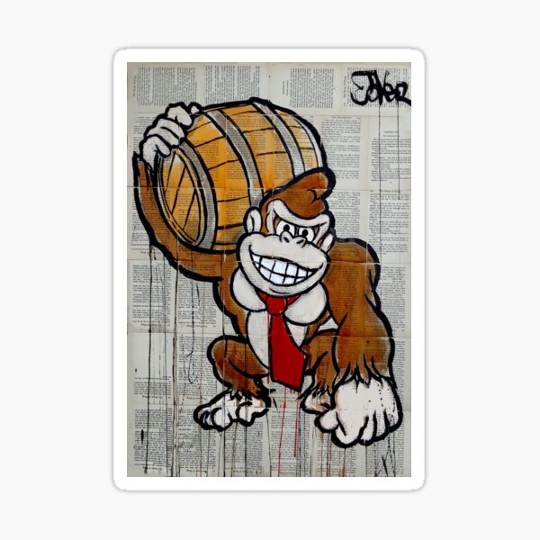 "DK" Sticker for Sale by Loui Jover | Redbubble