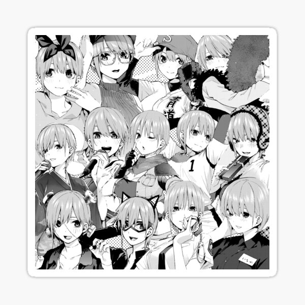 "Ichika Nakano | The Quintessential Quintuplets" Sticker by J-Renxx ...