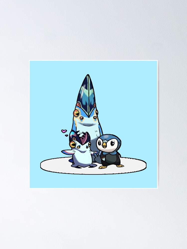 "[Subnautica: Below Zero] Pengling, Pengwing, Piplup" Poster for Sale ...