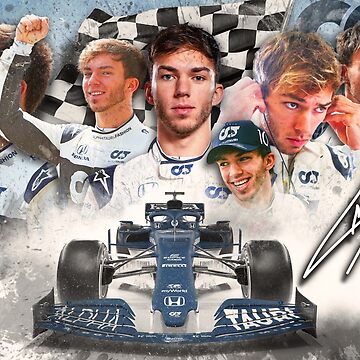 "Pierre Gasly" Poster for Sale by AllMotorsport | Redbubble