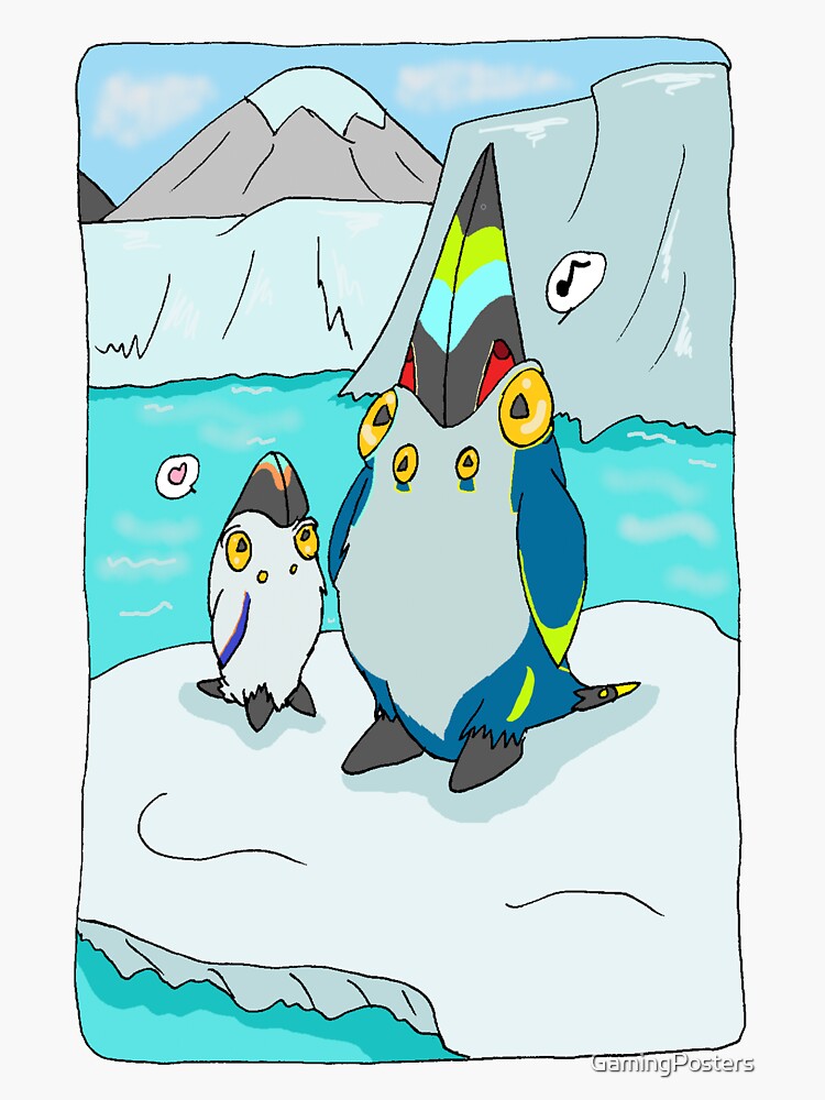 "[Subnautica: Below Zero] Pengwing & Pengling" Sticker for Sale by ...