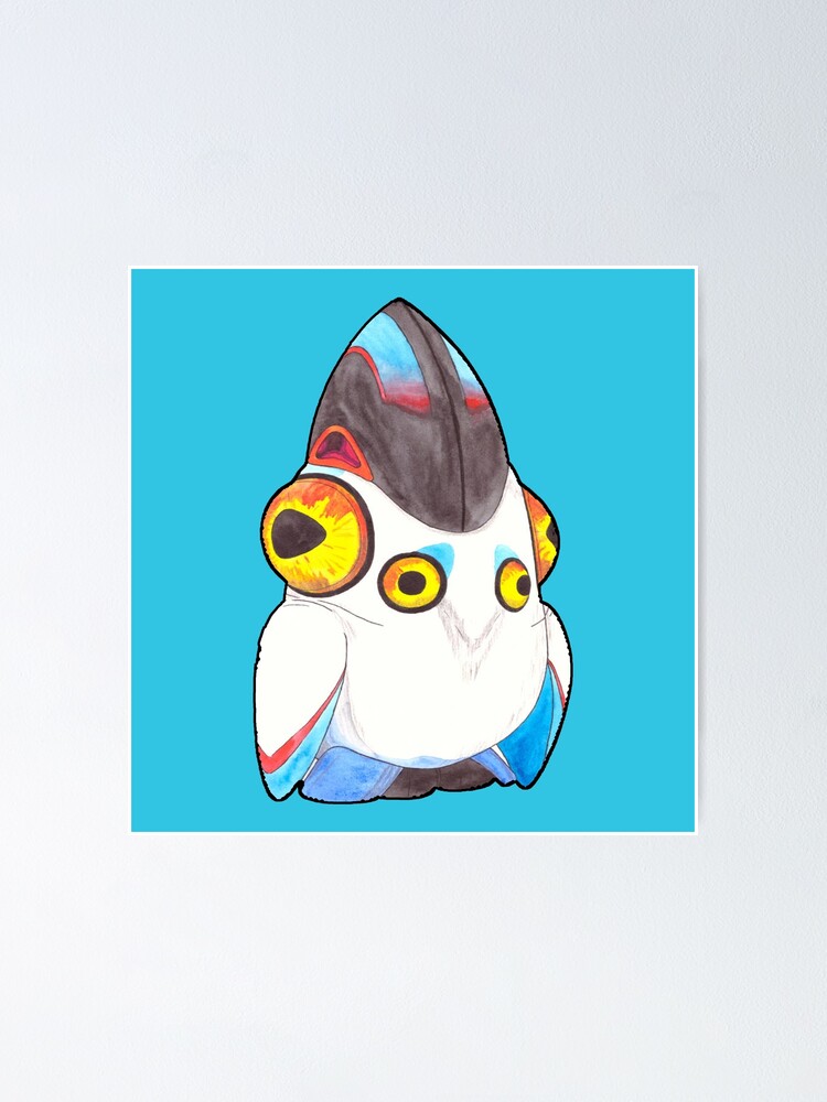 "Subnautica Below Zero Pengling Pengwing" Poster for Sale by Glyphz ...