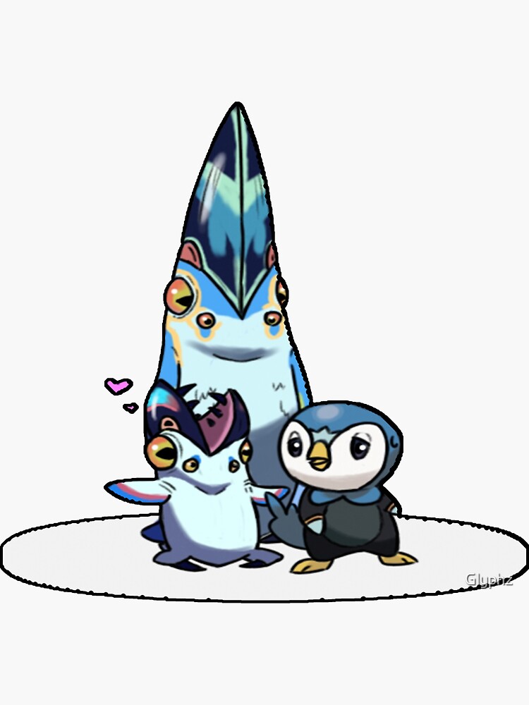 "Subnautica Below Zero Pengwing & Pengling" Sticker by Glyphz | Redbubble