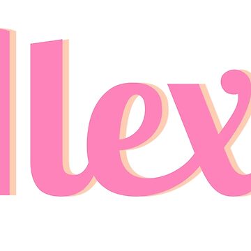 "Alexa" Sticker for Sale by YAYORE19 | Redbubble