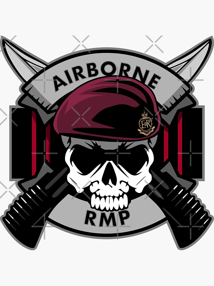 "Airborne RMP" Sticker for Sale by StrongVlad | Redbubble