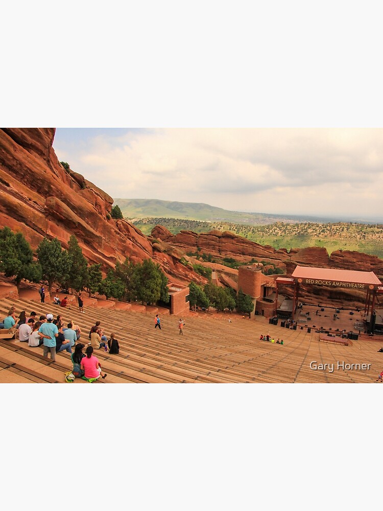 "Red Rocks Amphitheatre" Framed Art Print by stilgar | Redbubble