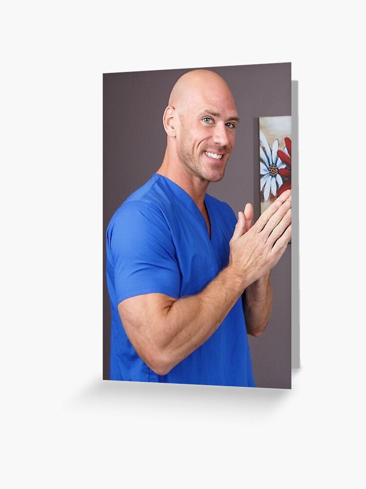 "johnny sins doctorr" Greeting Card for Sale by 123Gangrene | Redbubble