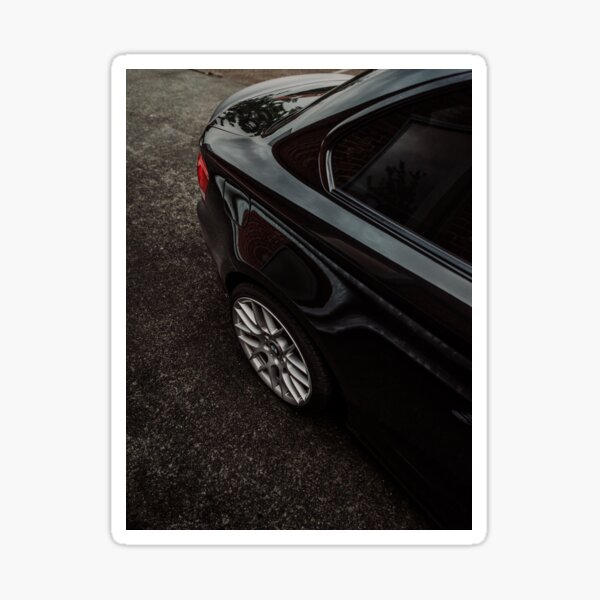 "Black Car" Sticker by James-Cicada | Redbubble