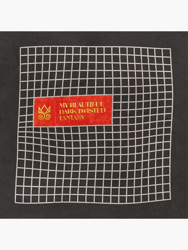 "Kanye West My Beautiful Dark Twisted Fantasy Fan Art Album Cover ...