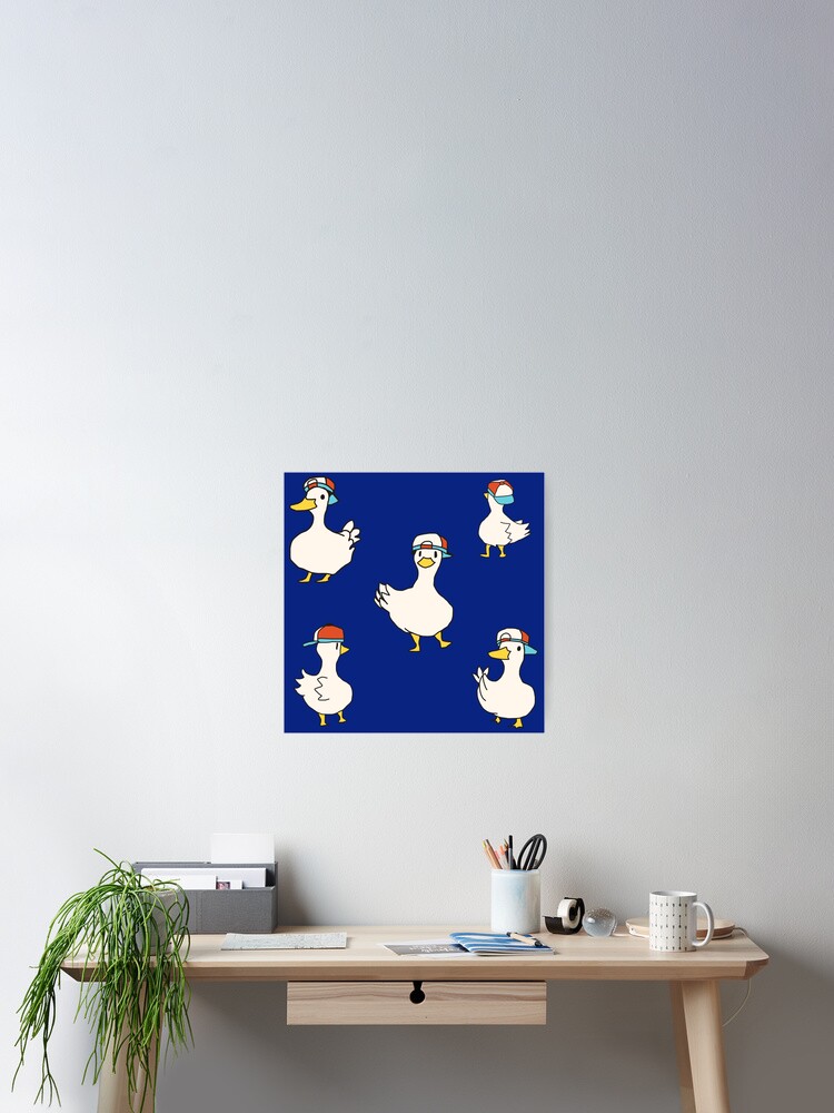 Poster for Sale mit "Tanzende Ente Meme Shuba Shuba Lustige süße Ente ...