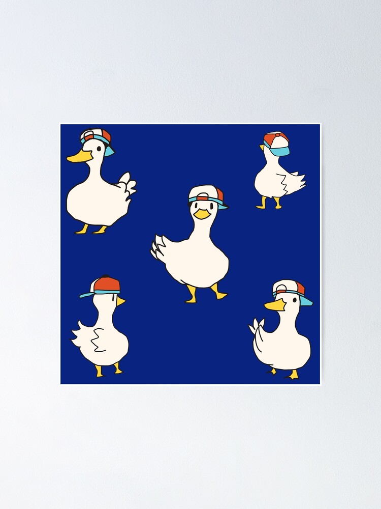 Poster for Sale mit "Tanzende Ente Meme Shuba Shuba Lustige süße Ente ...