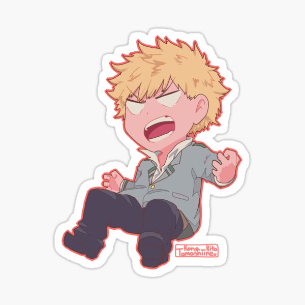 "Kacchan! " Sticker by konatamashiine | Redbubble