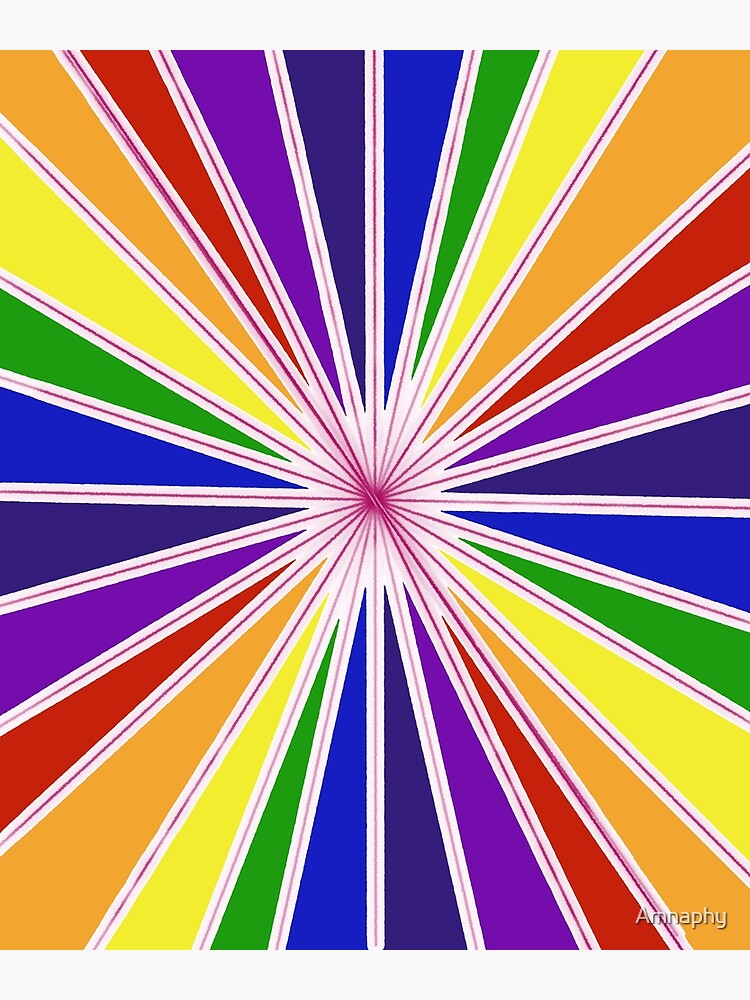 "The colorful rainbow cycle" Poster for Sale by Amnaphy | Redbubble