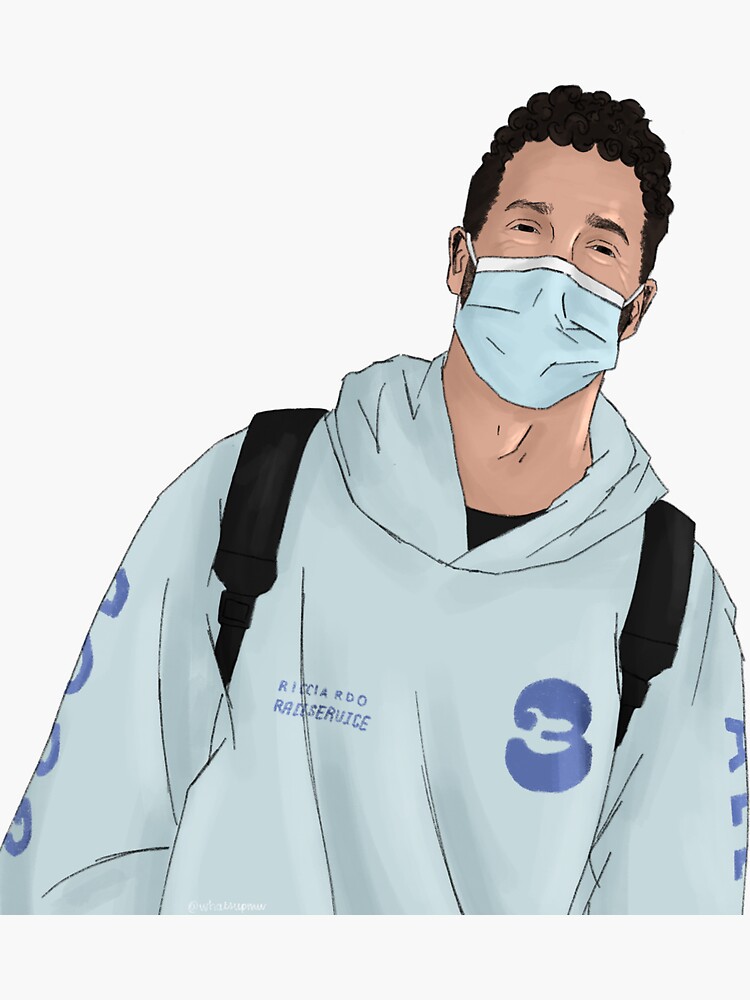 "Danny Ric pastel" Sticker by whatsupmw | Redbubble