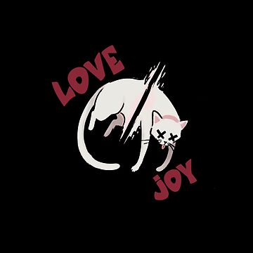 "Lovejoy band dead cat" Sticker for Sale by lucky-fern | Redbubble