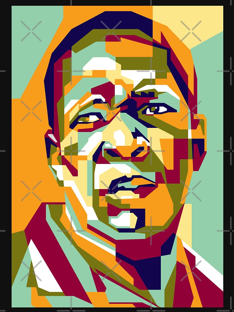 "Abstract Geometric John Coltrane in WPAP" T-shirt for Sale by smd90 ...