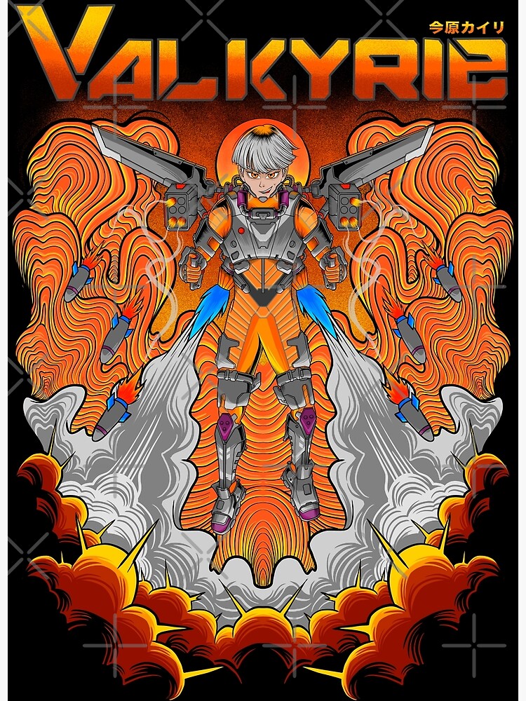 "APEX LEGENDS VALKYRIE" Poster for Sale by Minami14R | Redbubble